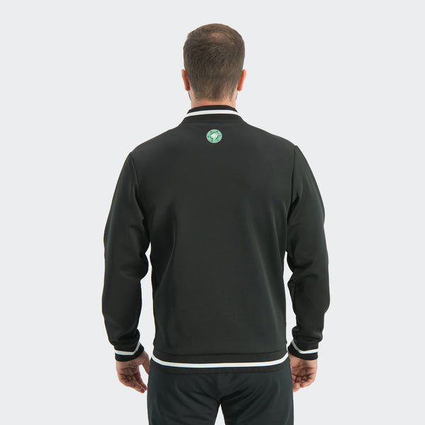 Black Leon 25-26 Bomber Jacket for Men Charly Sport Soccer Gear ...